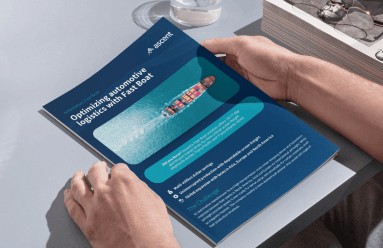 How an automotive manufacturer saved millions with Fast Boat